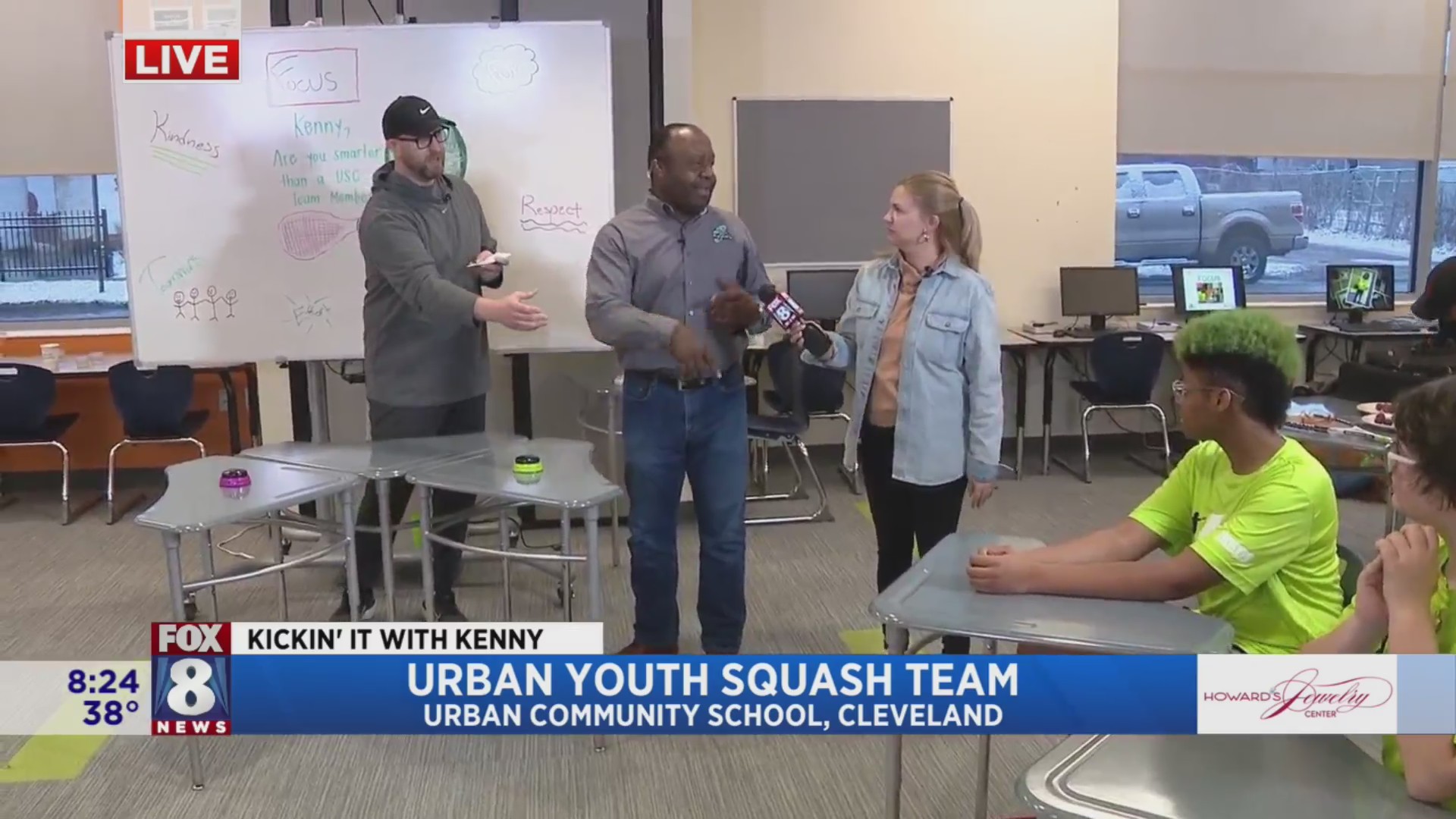 Urban Squash Cleveland uses game of squash to help kids succeed – Fox 8 ...