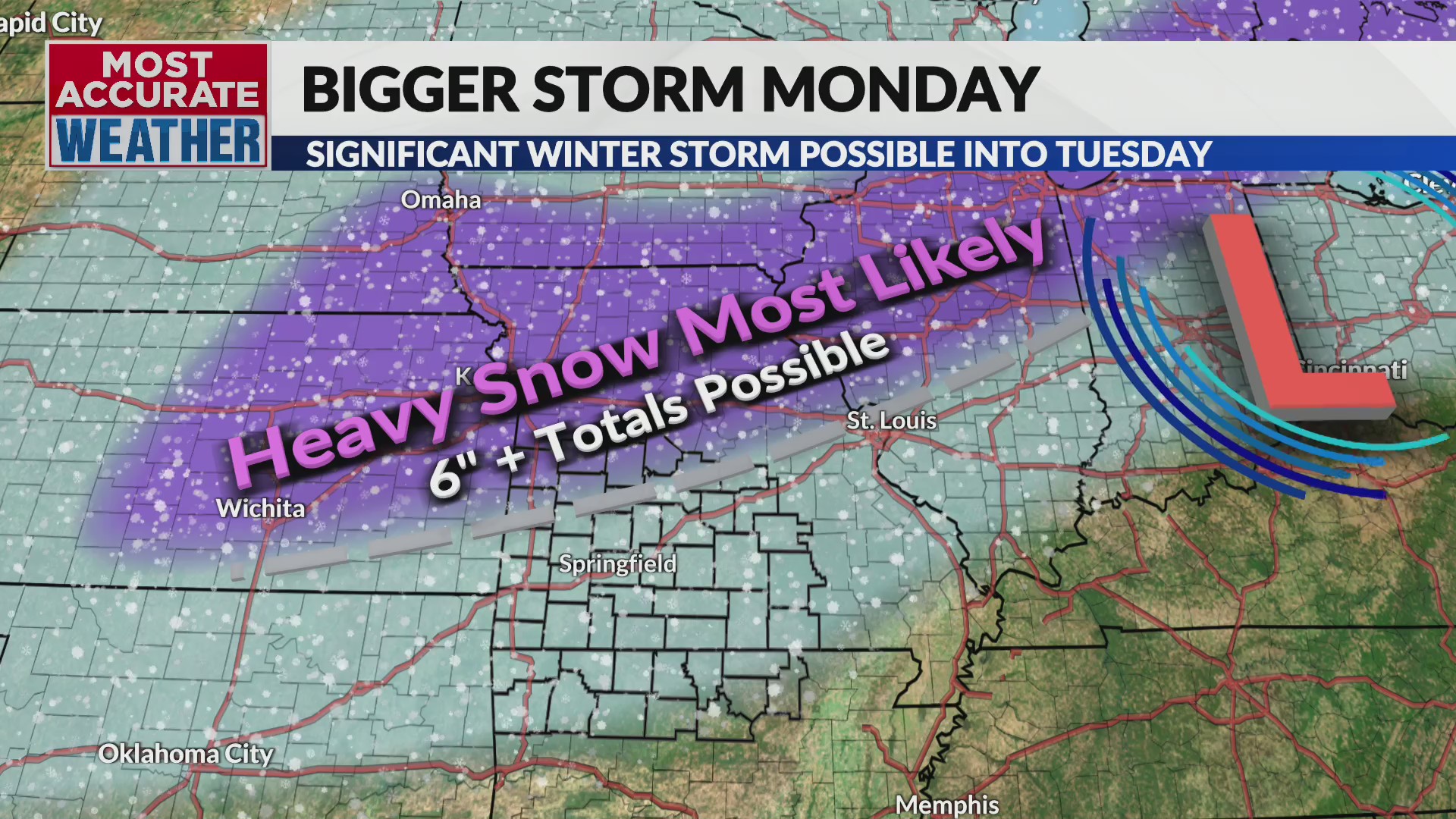 Weekend starts damp and dreary, multiple chances for snow next week ...
