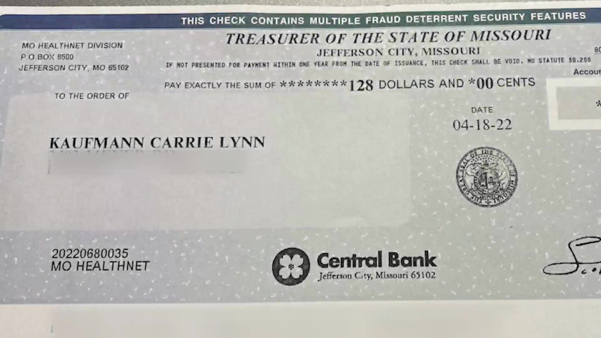 Missouri sent 30 refund checks to a woman after acknowledging her death ...