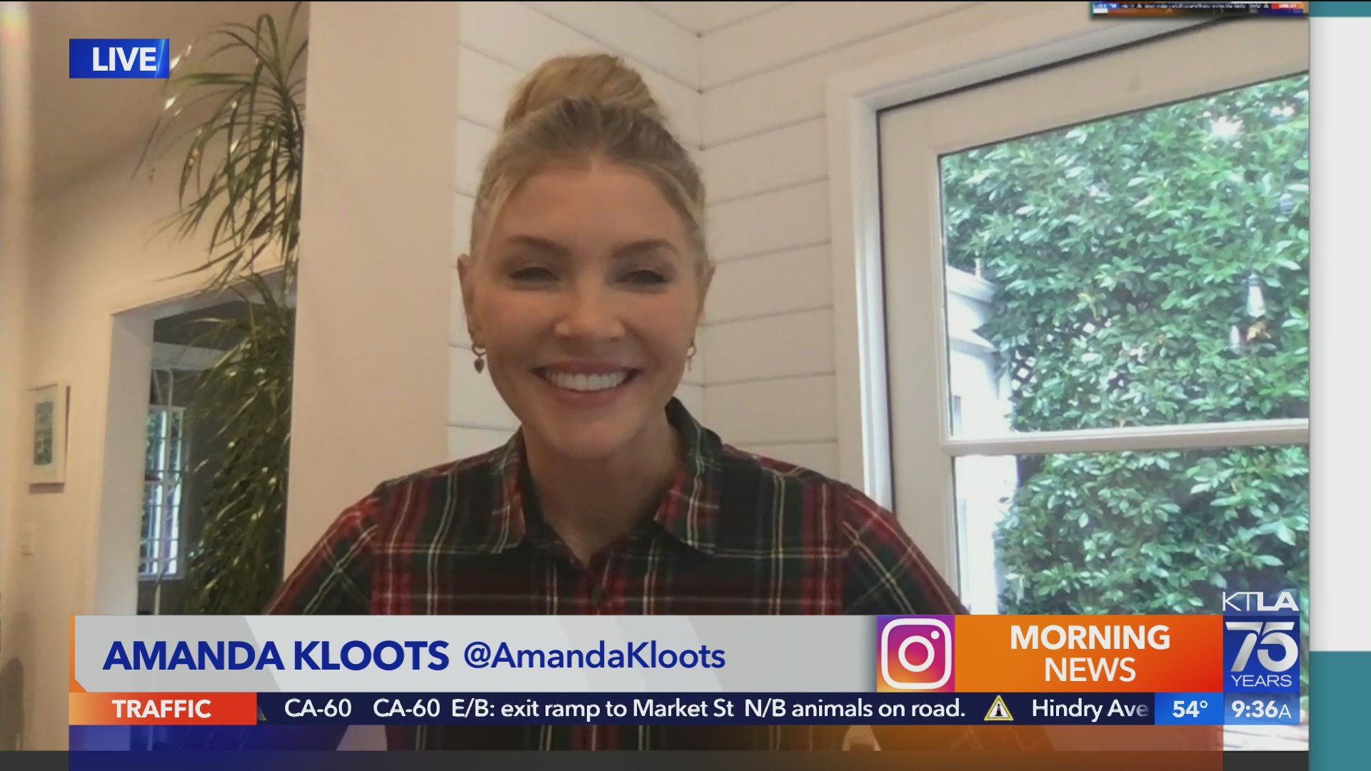 Amanda Kloots discusses 1st holiday movie ‘Fit For Christmas’ – KTLA