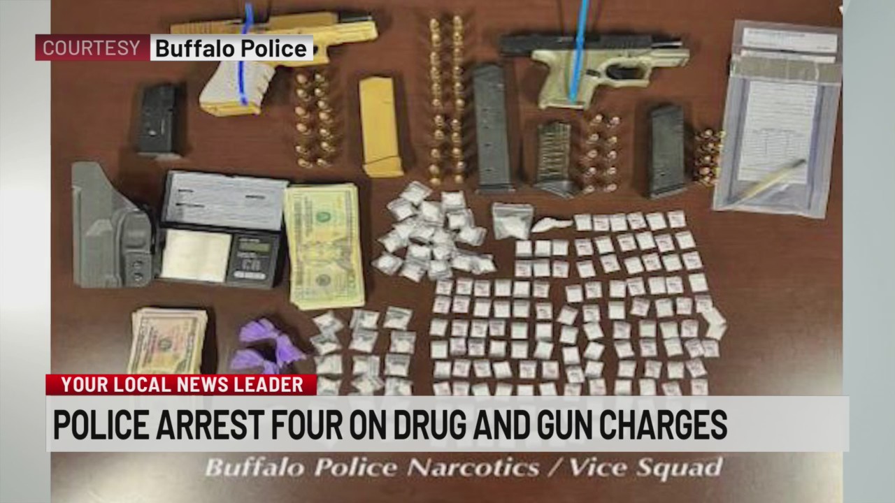 Four arrested following Buffalo drug raid – News 4 Buffalo