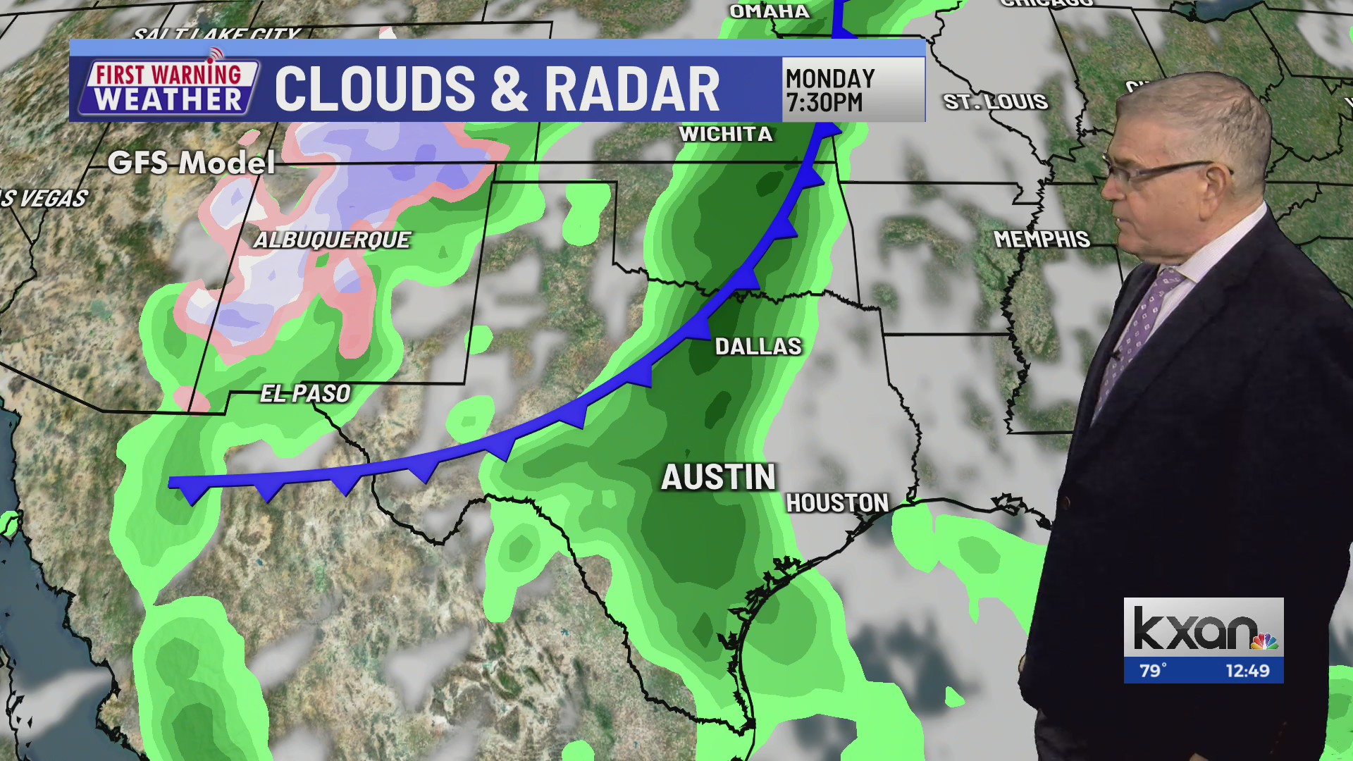 Thursday First Warning Weather with Rich Segal – KXAN Austin