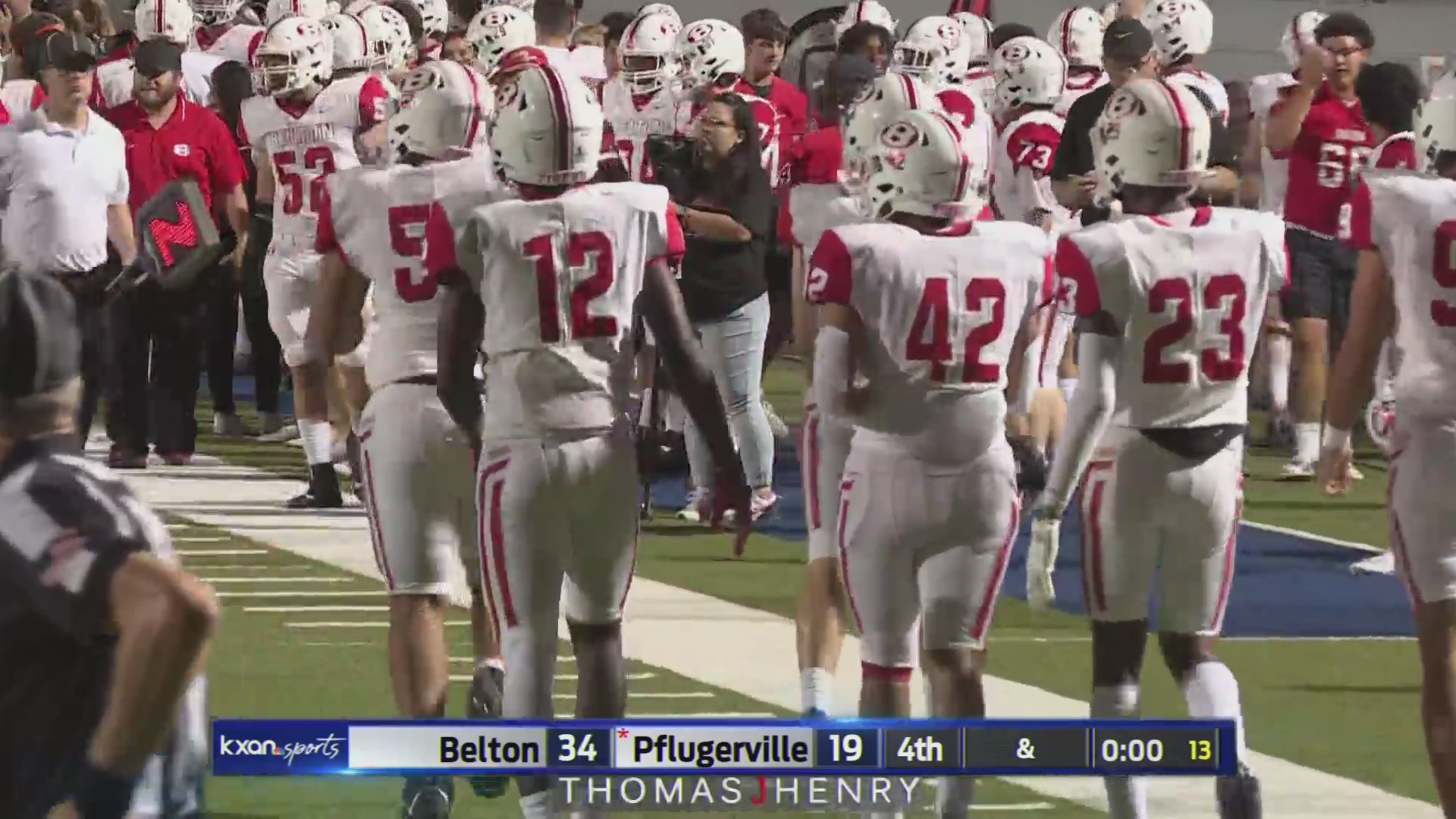Belton TD: Alton McCallum 85-yard interception return – KXAN Austin