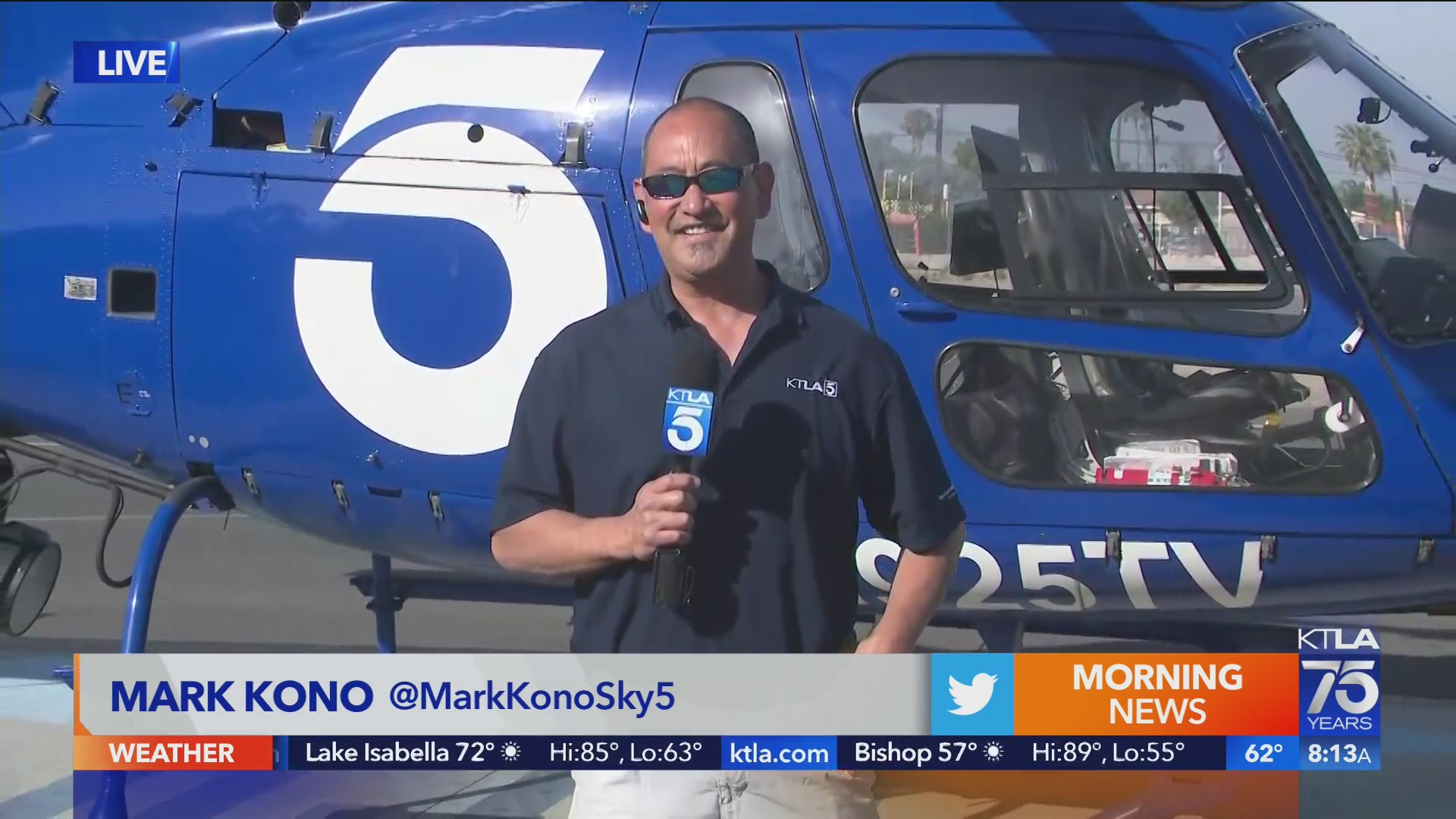KTLA says goodbye to Sky 5 pilot and reporter Mark Kono – KTLA