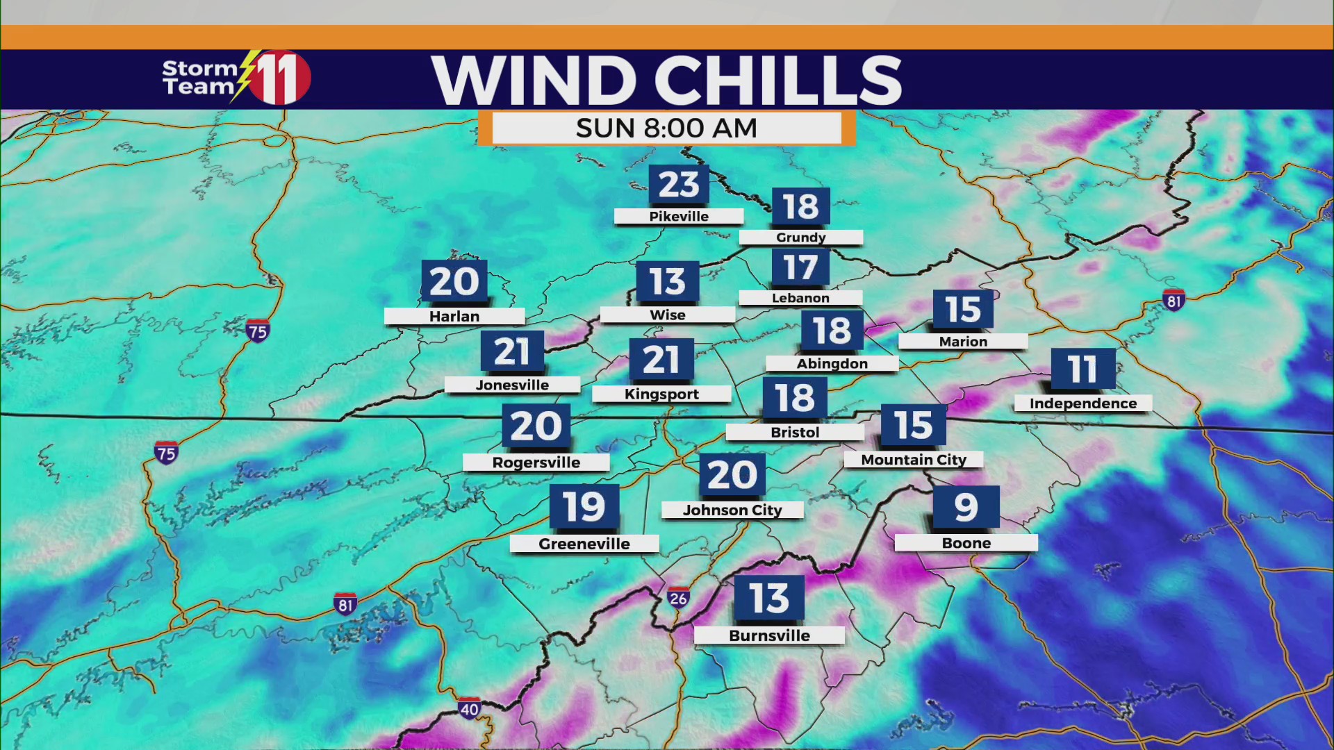 Storm Team 11 Weather 2 – WJHL | Tri-Cities News & Weather
