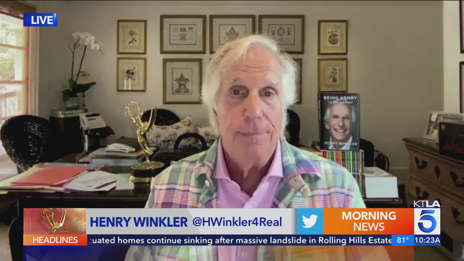 Henry Winkler chats about 2023 Emmy nominations – KTLA