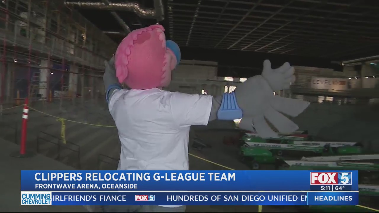 San Diego Clippers: LA’s G League team to rebrand, move to Oceanside ...