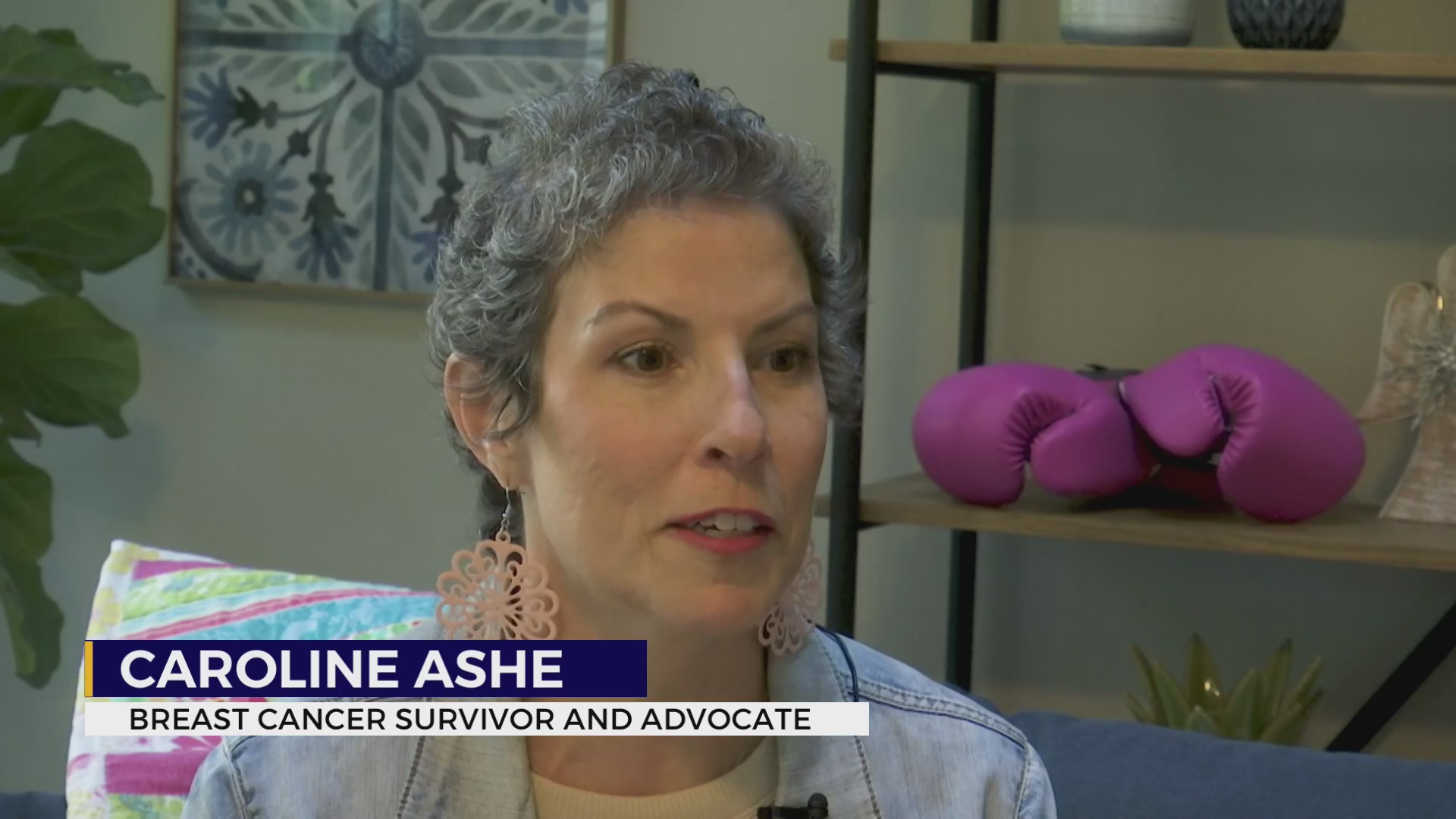 Caroline Ashe: Local breast cancer survivor and advocate shares her ...
