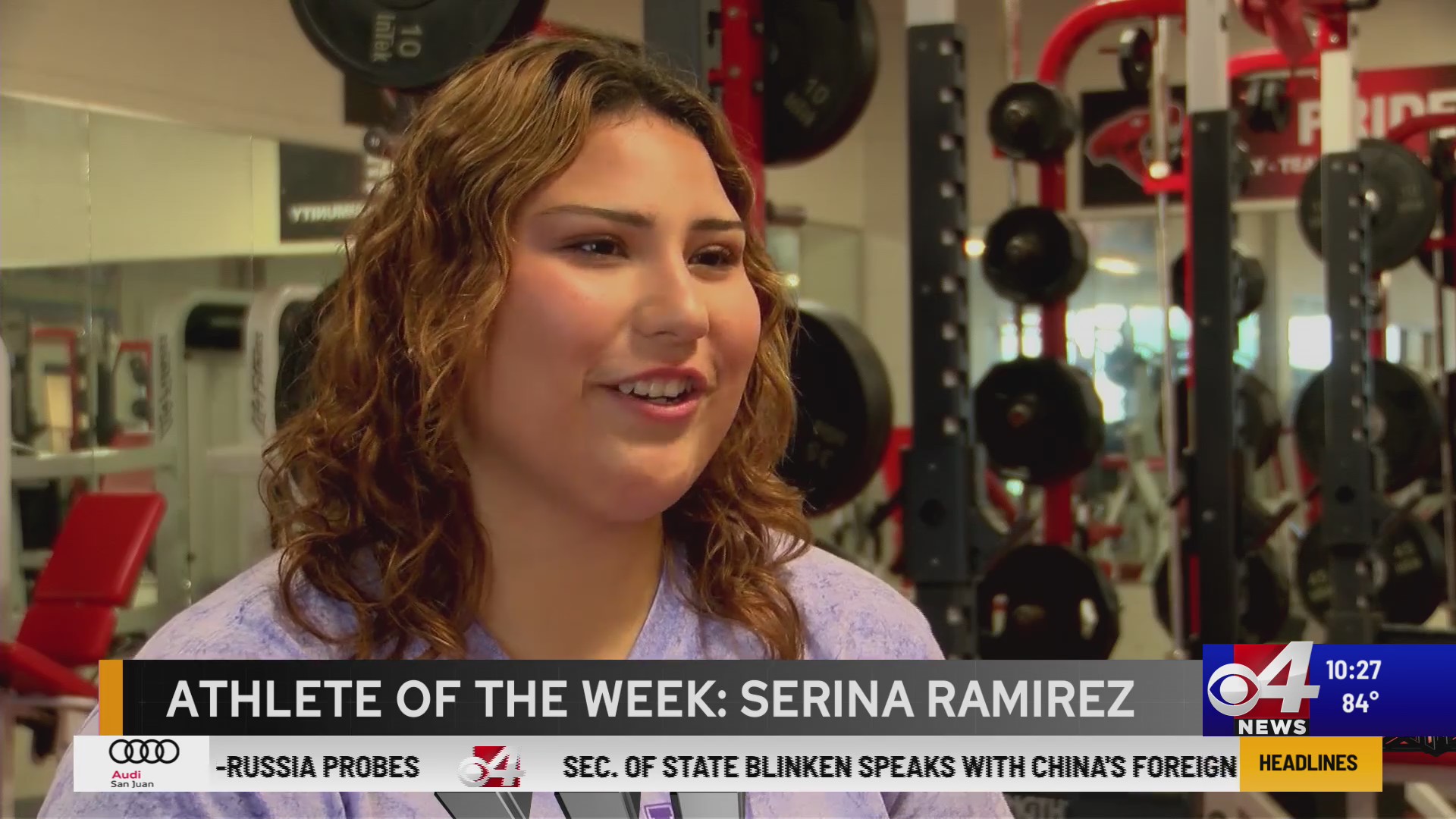 CBS 4 News at 10 Athlete of the Week – KVEO-TV