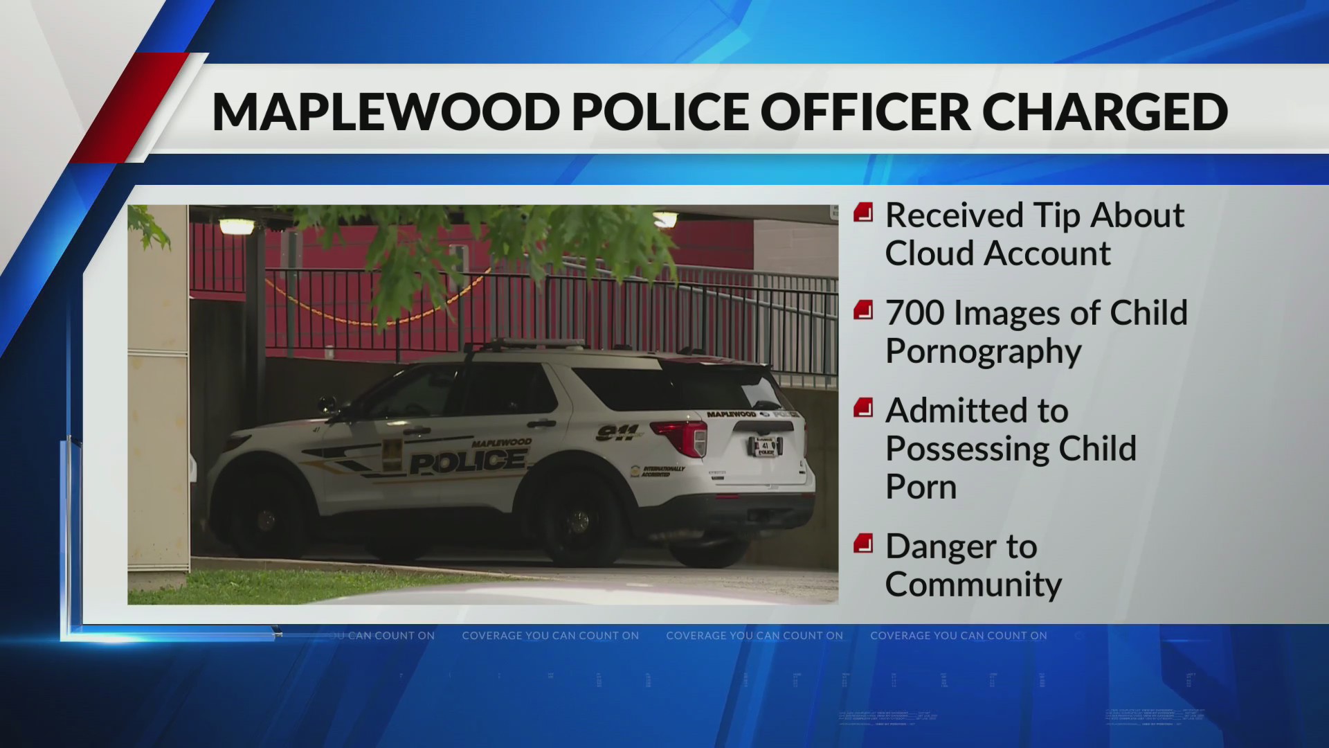 Maplewood police officer charged in child pornography case – FOX 2
