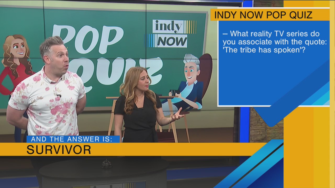 Indy Now, May 8th: Indy Now Pop Quiz! – Fox 59