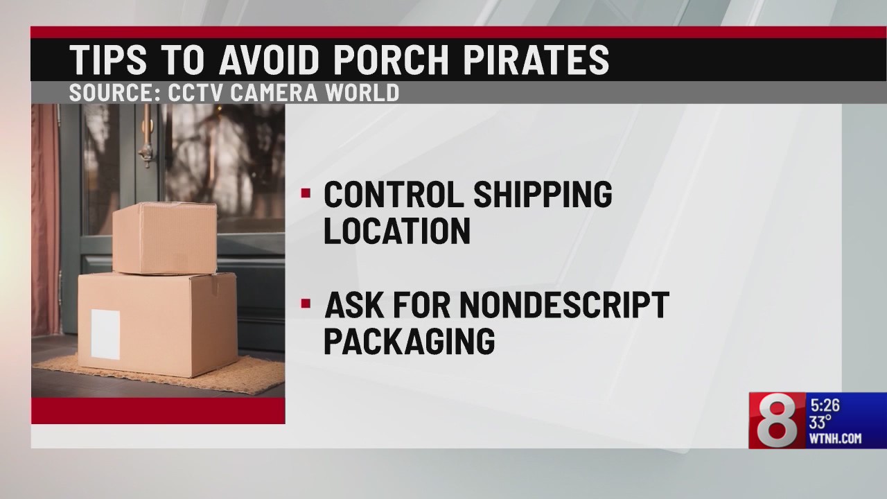 Stretch Your Dollar: Avoiding porch pirates – WTNH.com