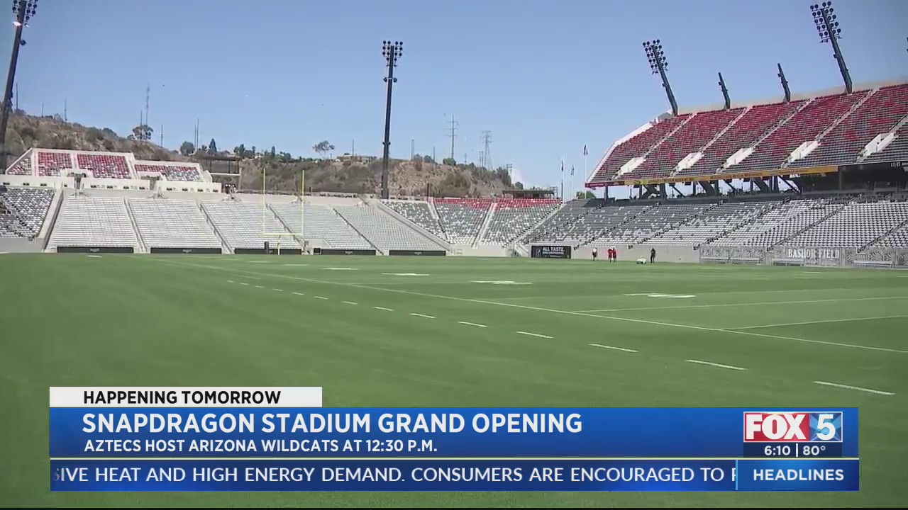Snapdragon Stadium Grand Opening – FOX 5 San Diego