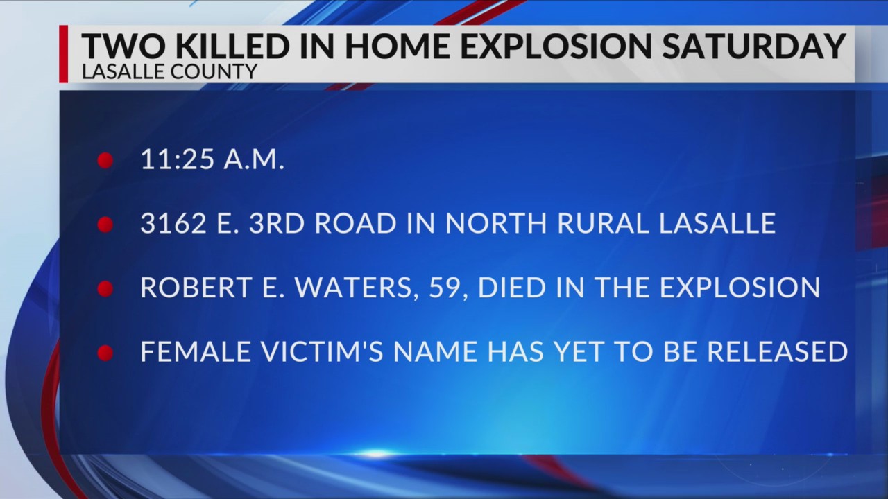 Victim In Lasalle County House Explosion Identified