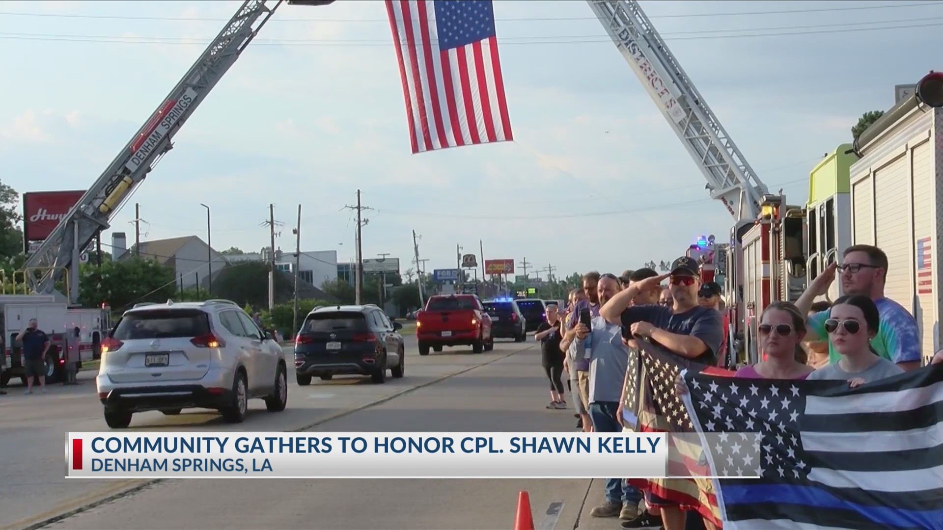 Community gathers to honor Cpl. Shawn Kelly – Louisiana First News