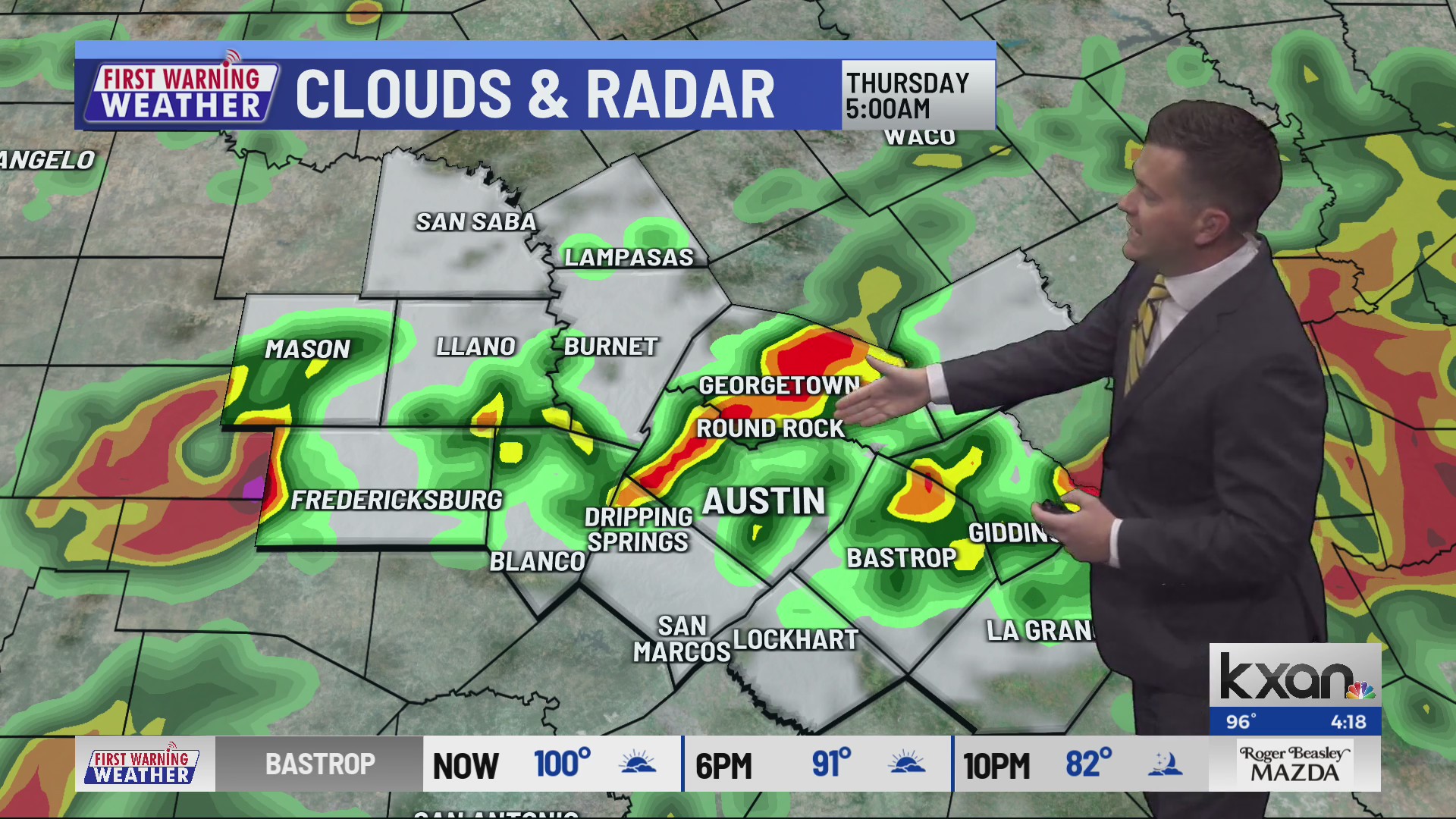 First Warning Weather with Meteorologist Nick Bannin – KXAN Austin