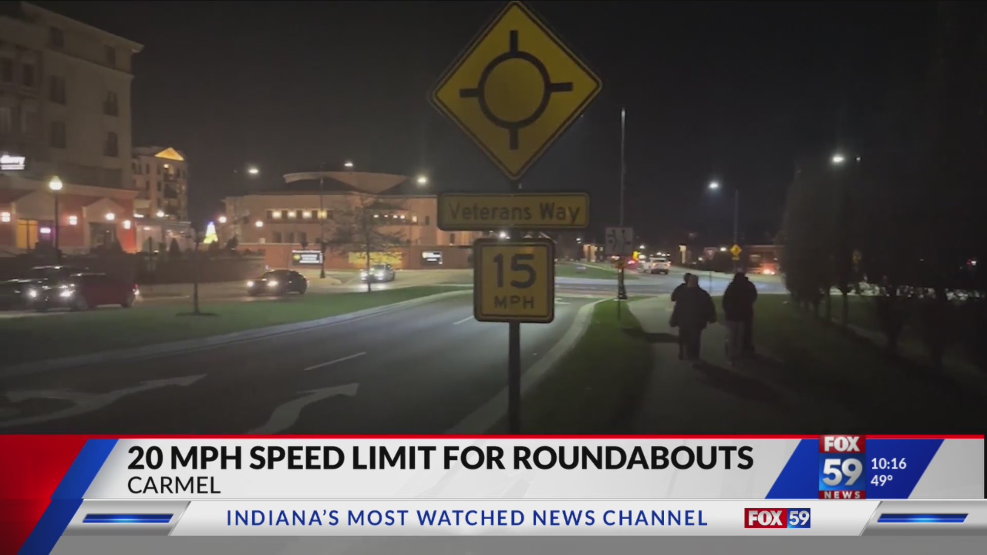Carmel’s city council proposes 20 mph speed limit for roundabouts – Fox 59