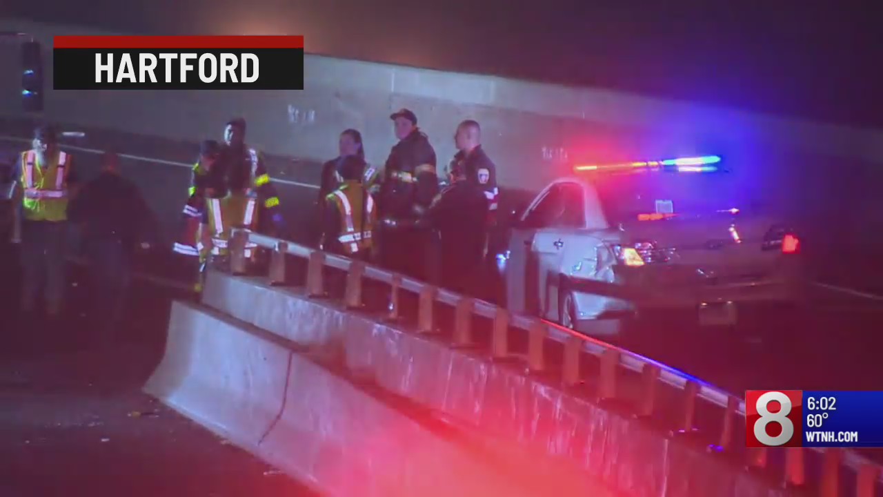 State police cruiser struck on I-84W in Hartford – WTNH.com
