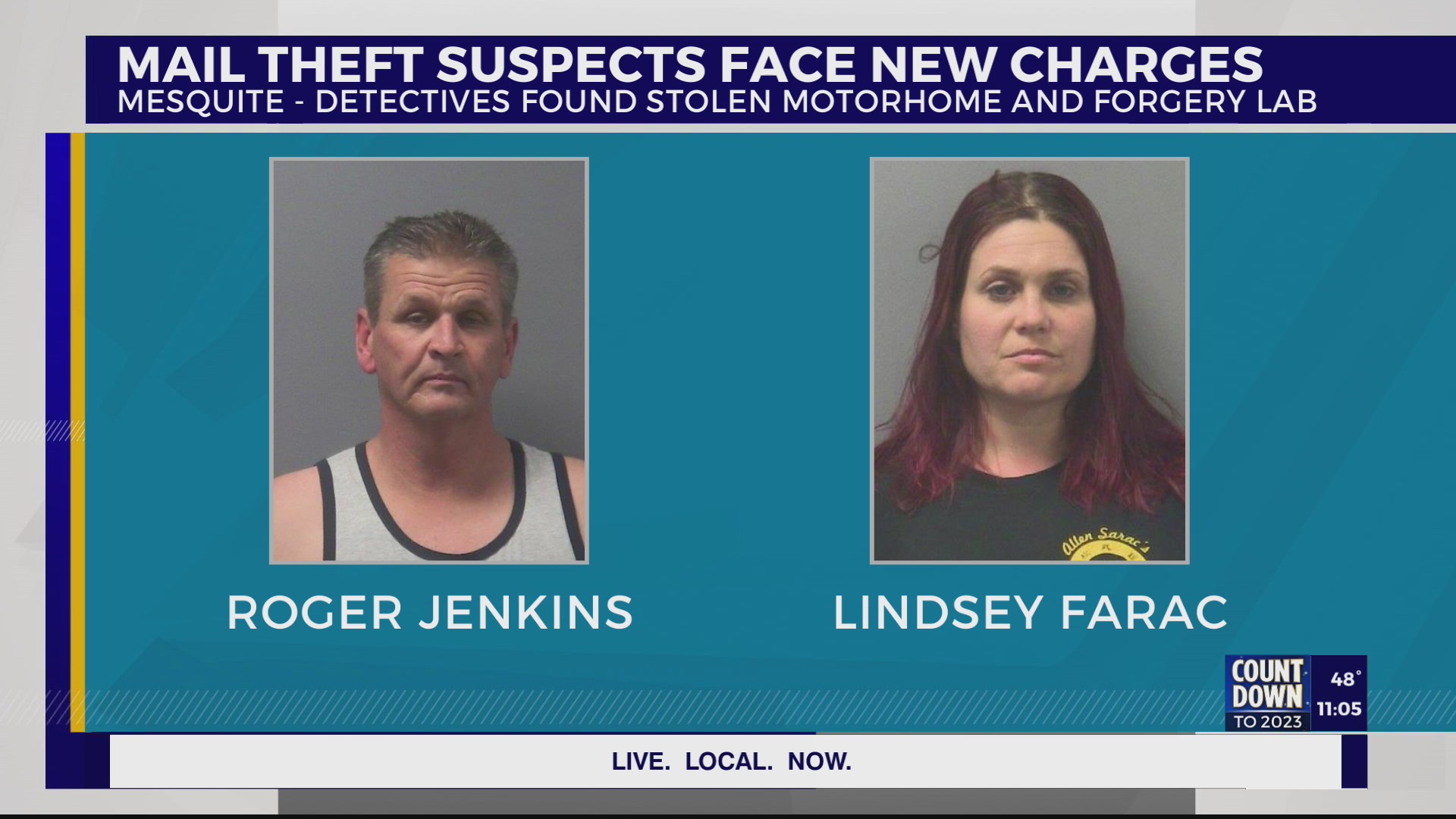 Nevada man, woman accused of mail theft face dozens of new felony ...