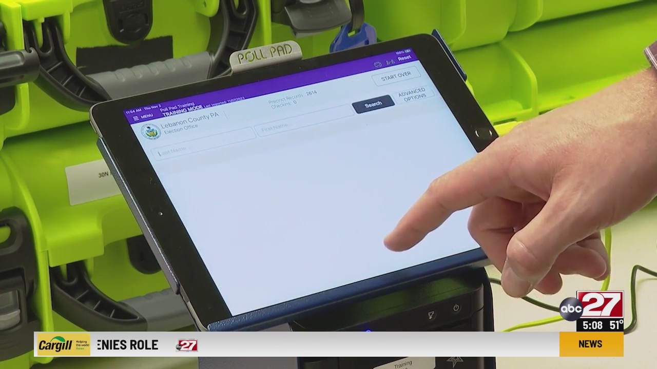 Lebanon County rolling out electronic voter tracking system – ABC27