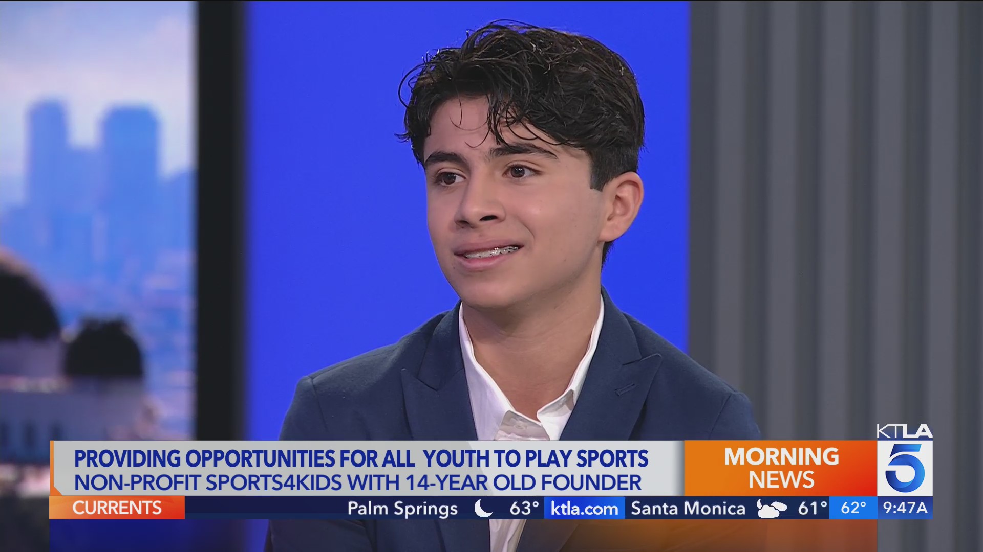 Arden Pala founded and talked about his nonprofit organization ...