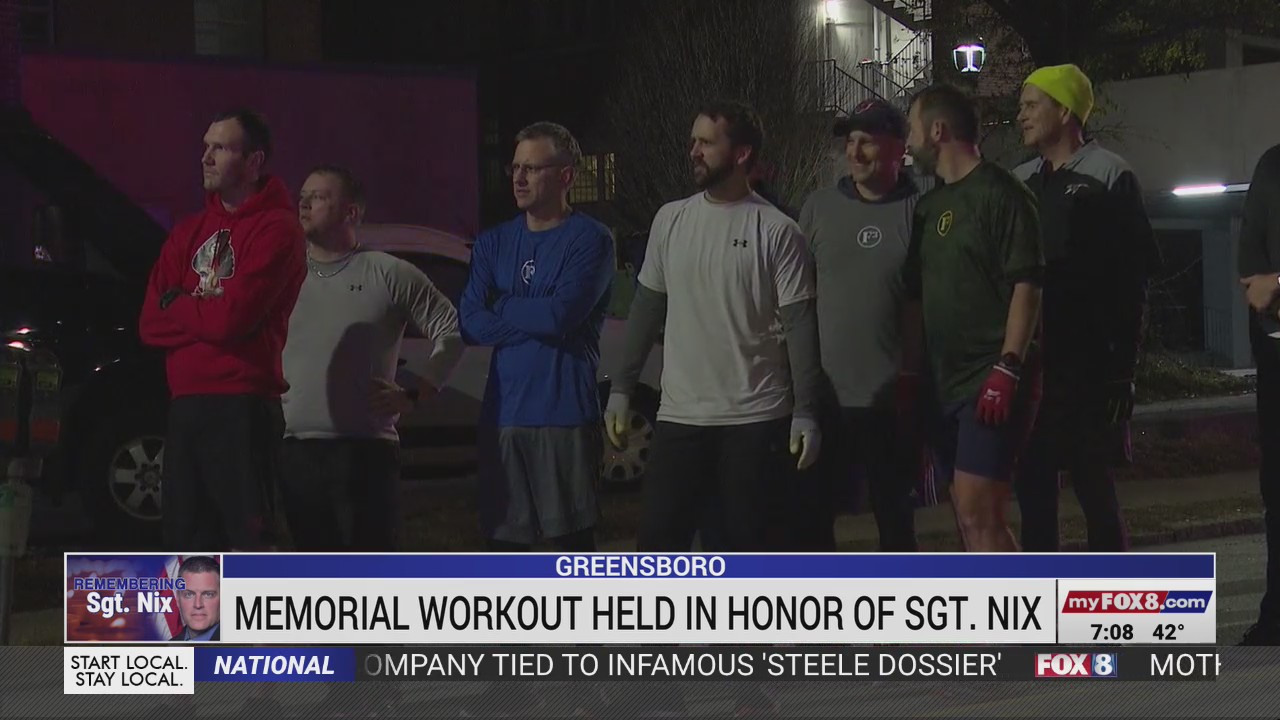 Memorial workout held in honor of Sergeant Dale Nix – FOX8 WGHP