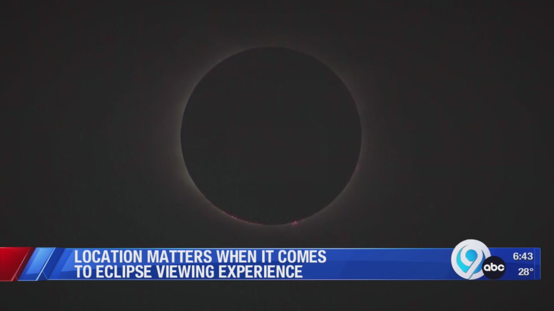 Location matters when it comes to eclipse viewing experience – WSYR