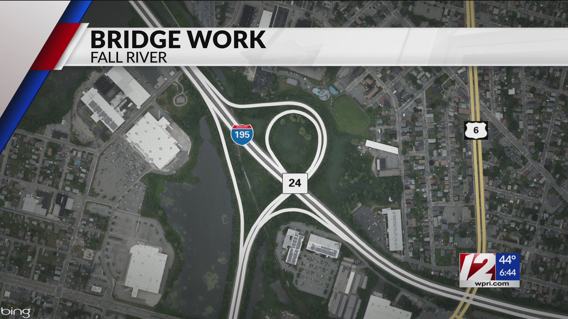 MassDOT: Construction to cause delays on Rt. 24 this week – WPRI.com