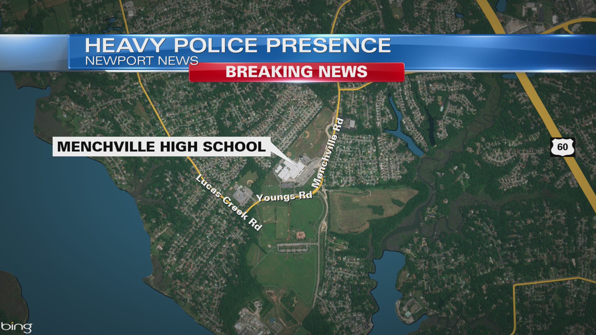 Police respond to Menchville High School in Newport News following ...