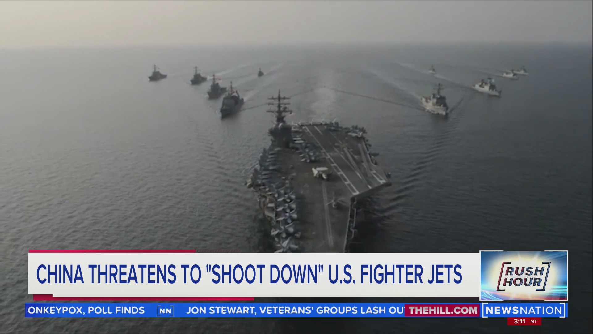 US-China relations worsen over warships in South China Sea, Taiwan ...