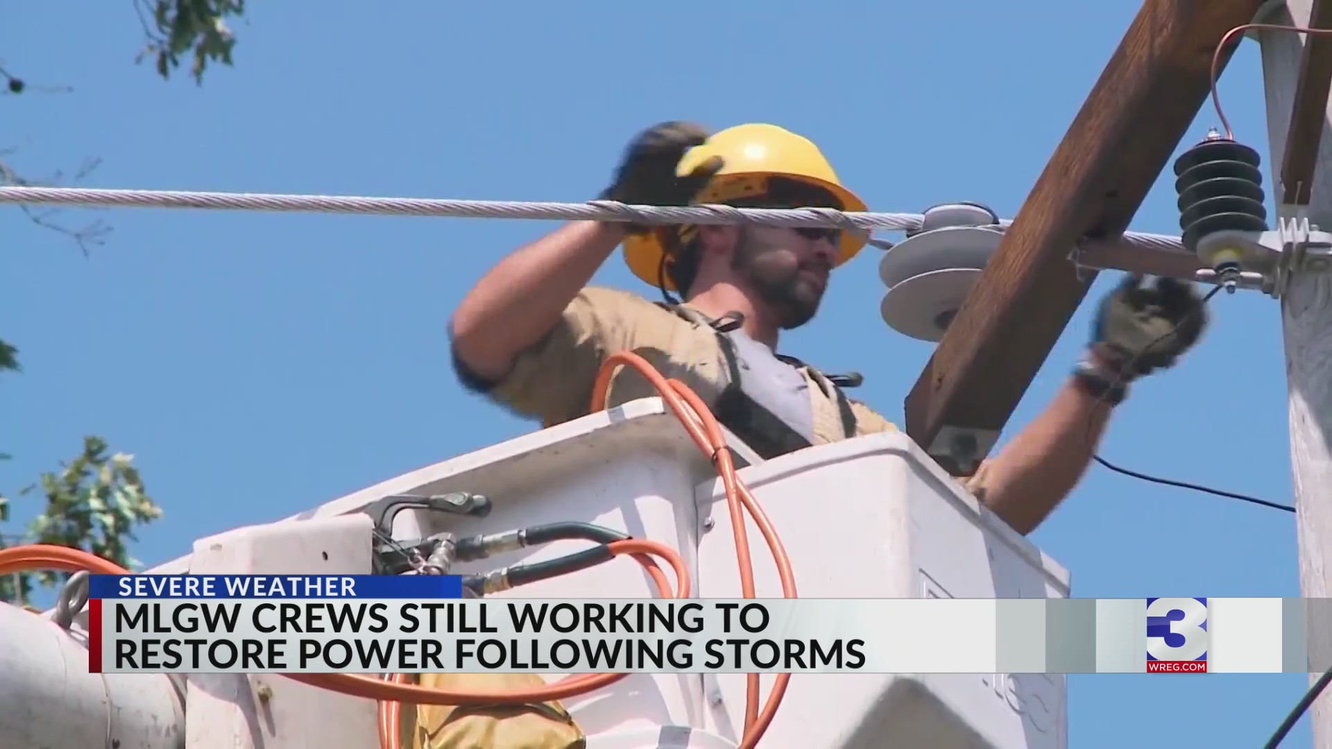 MLGW hopes to have all power restored by Wednesday – WREG.com