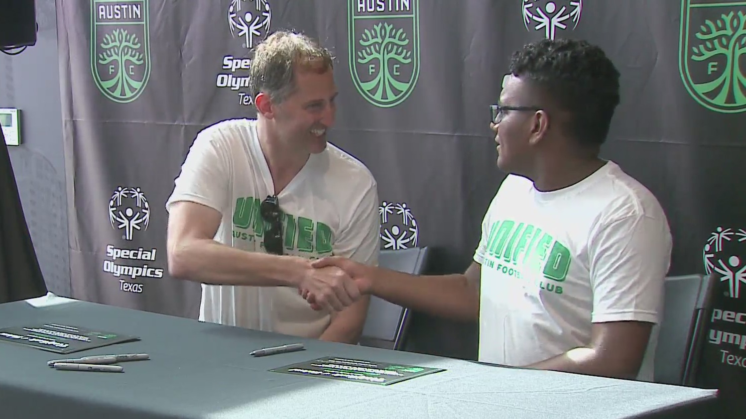 New signings — Austin FC introduces its Special Olympics Unified Team ...