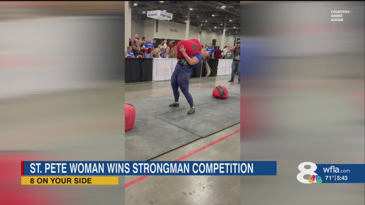 Pinellas County teacher places first in ‘Strongman’ competition – WFLA