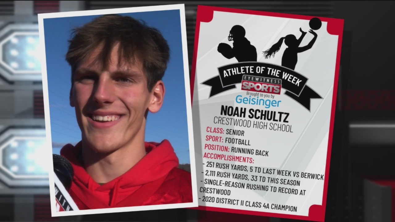 Noah Schultz Crestwood Athlete of the Week – PAhomepage.com