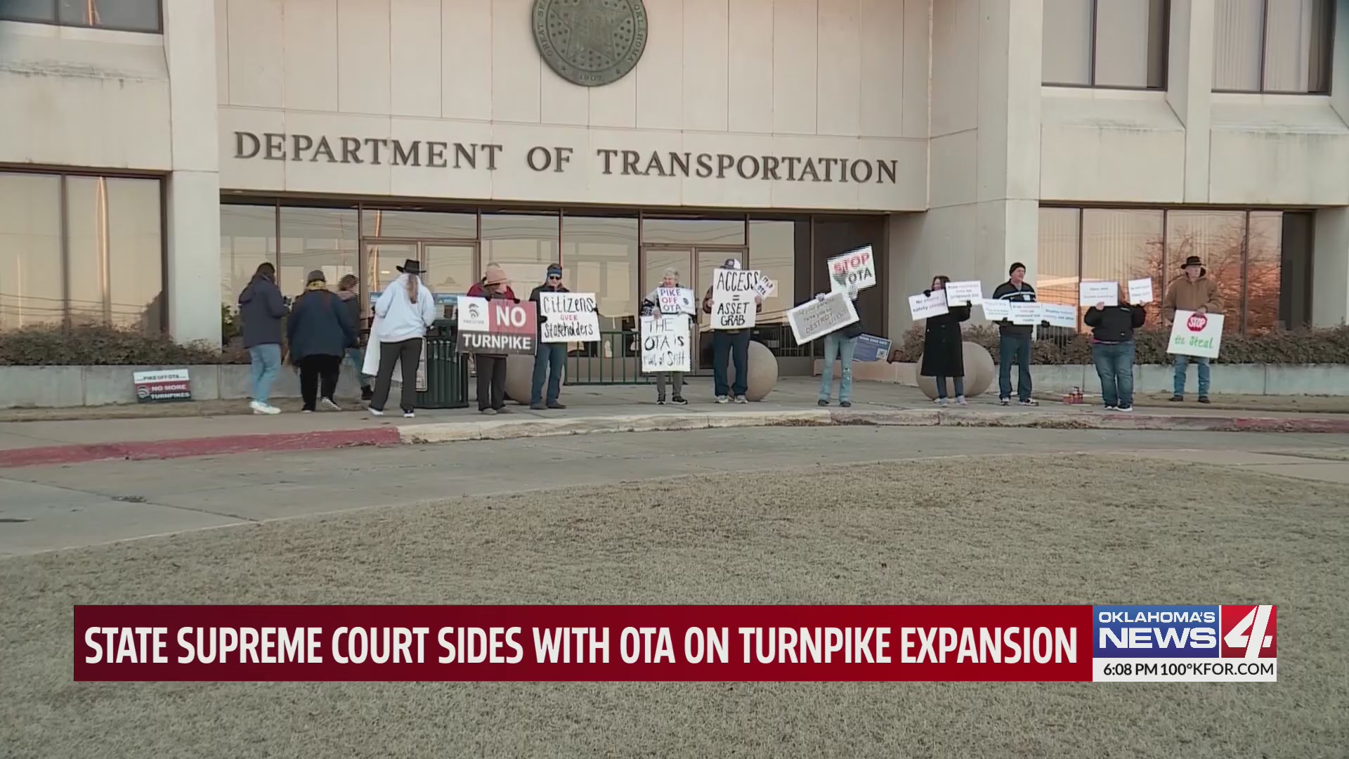 State Supreme Court sides with OTA on Turnpike expansion – KFOR.com ...