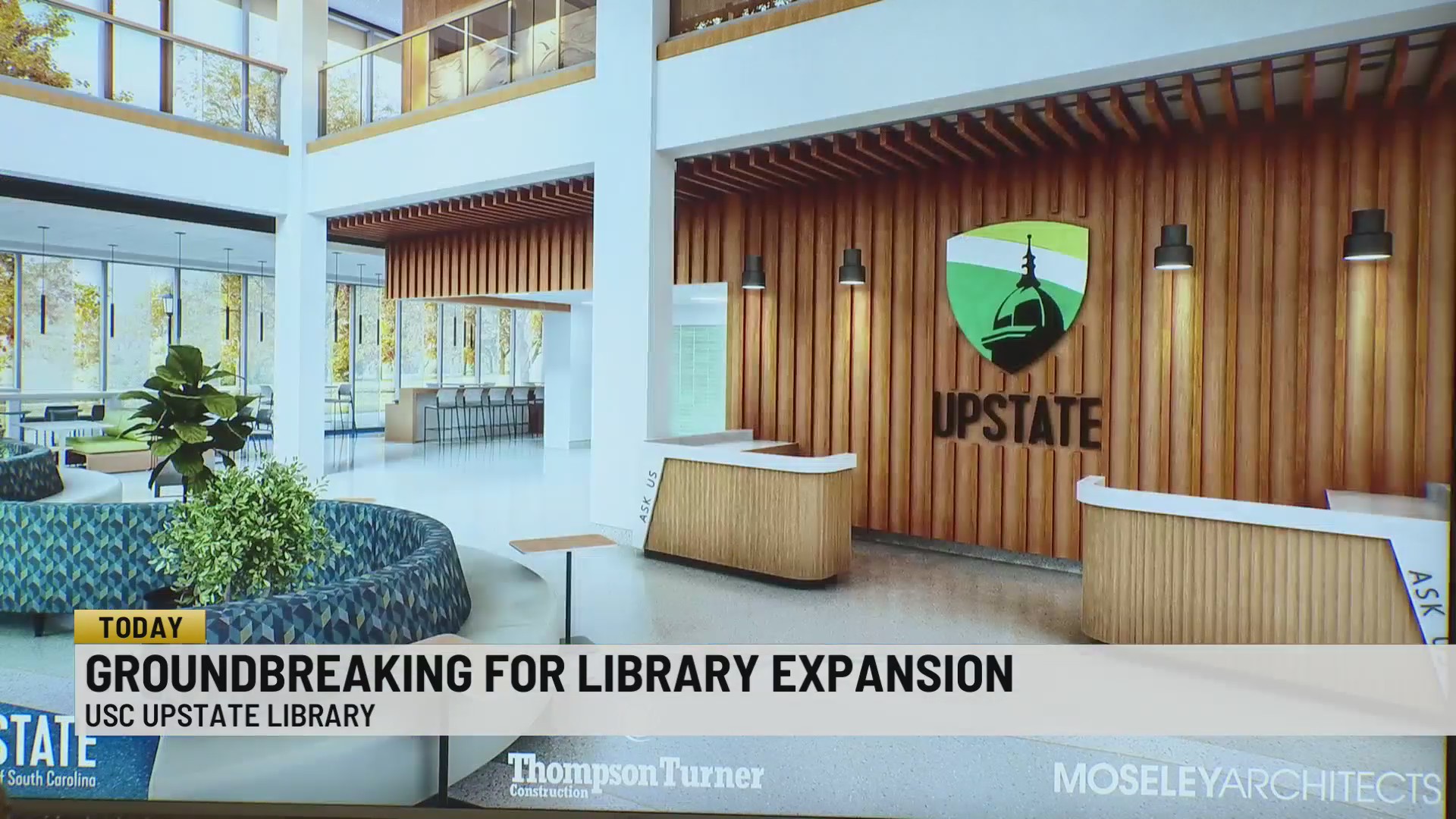 USC Upstate breaks ground on $21 million library expansion – WSPA 7NEWS