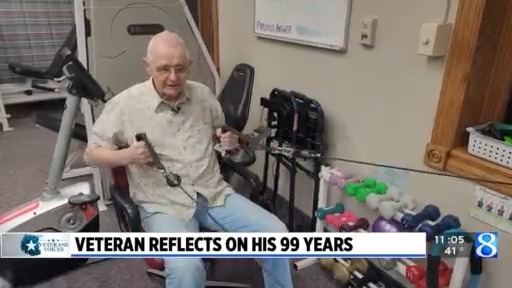 99-year-old veteran credits God, exercise and healthy diet for long ...