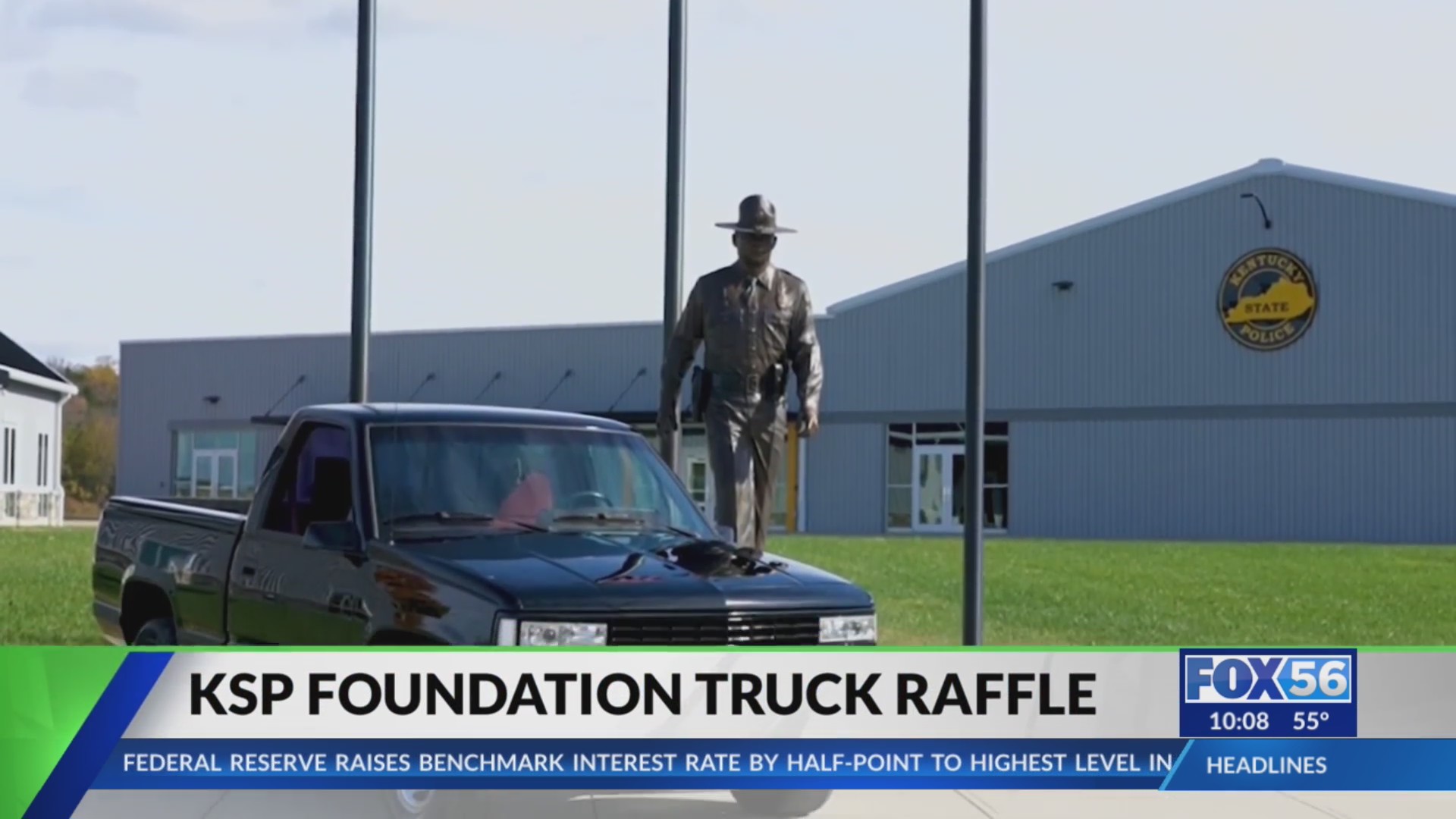 KSP foundation truck raffle in honor of fallen trooper – FOX 56 News