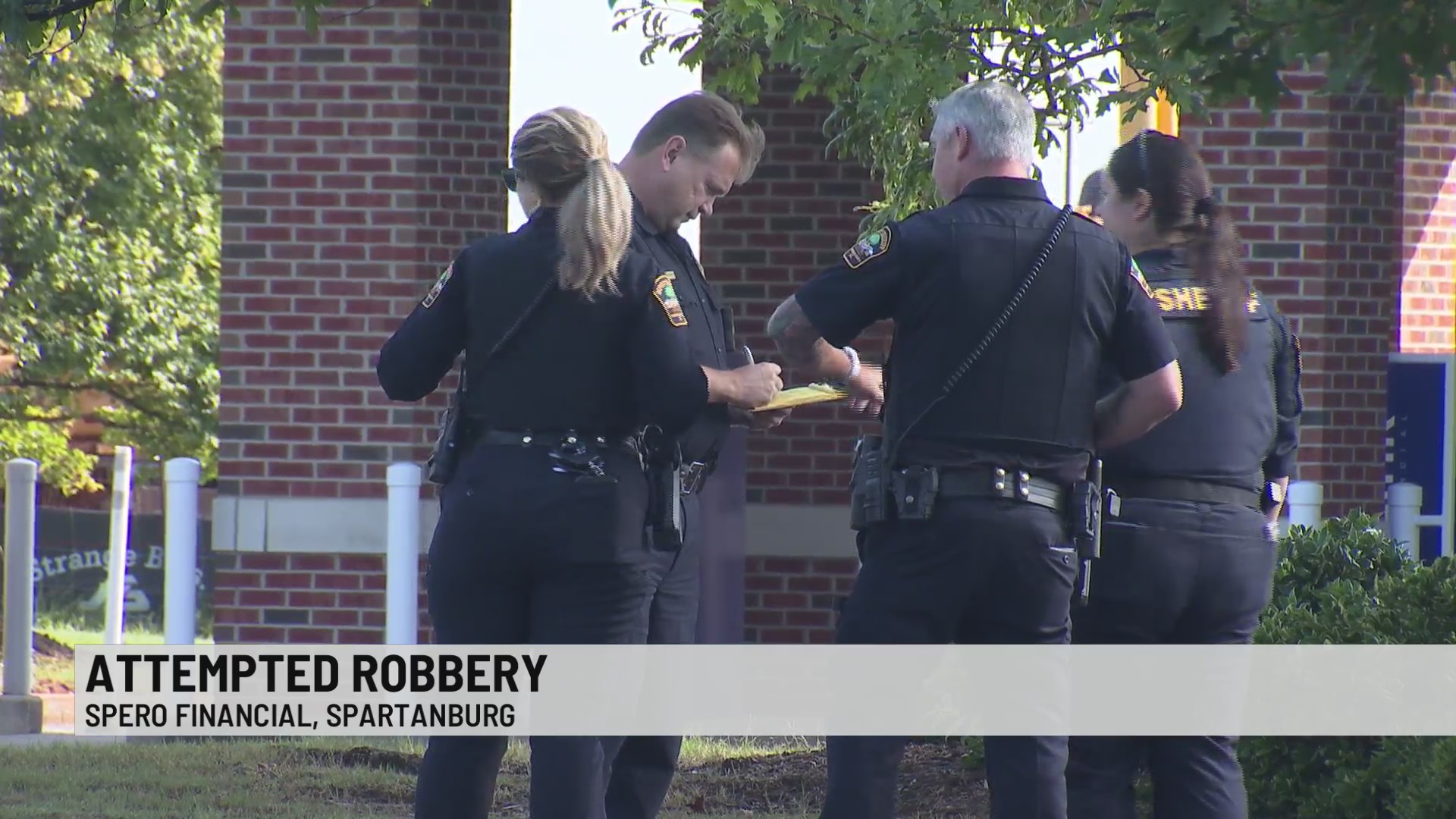 Deputies respond to attempted robbery at Spero Financial in Spartanburg ...