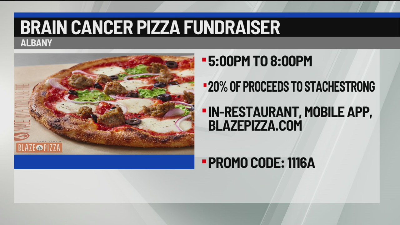 Brain cancer pizza fundraiser – NEWS10 ABC