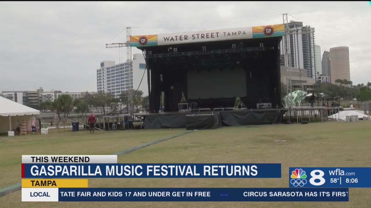 Jam-packed weekend ahead for the Gasparilla Music Festival – WFLA