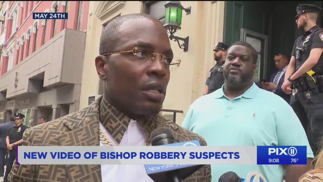 New video in robbery of bishop during Brooklyn church service – PIX11