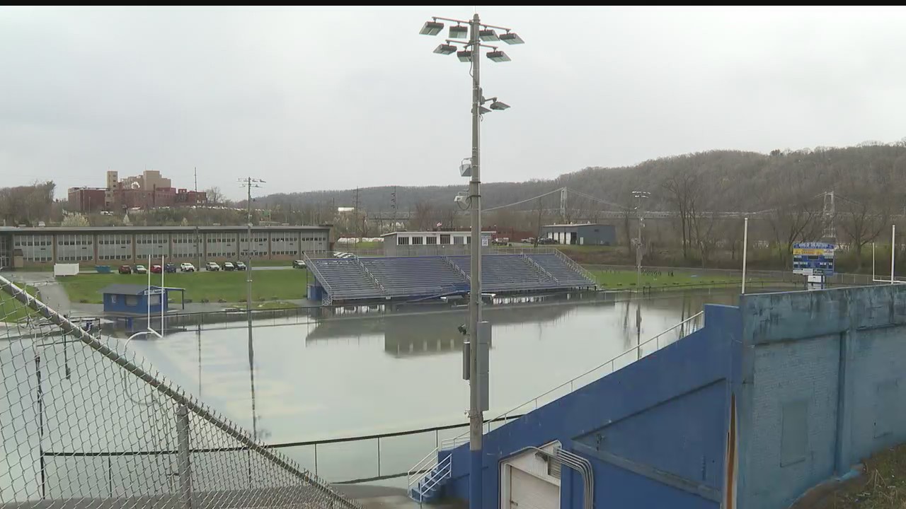 Local football stadium under water – WKBN.com
