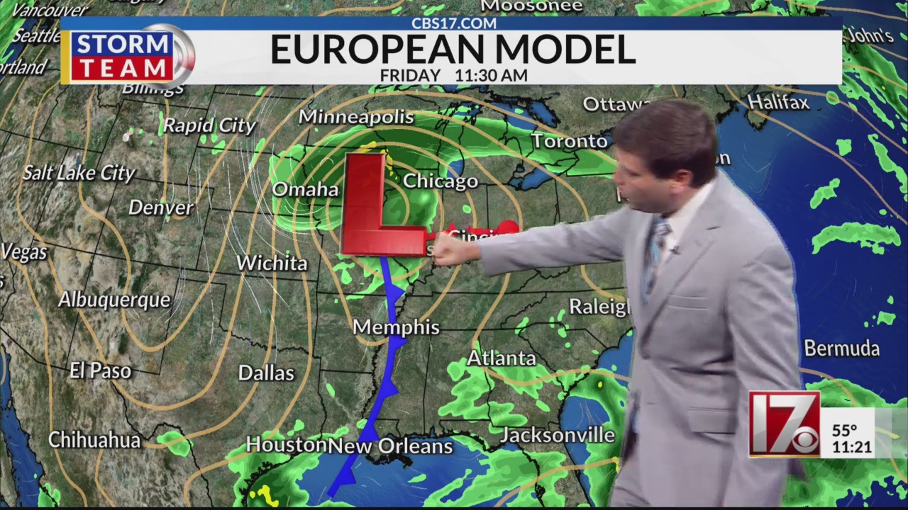 Lance Blocker’s Sunday weather forecast – CBS17.com