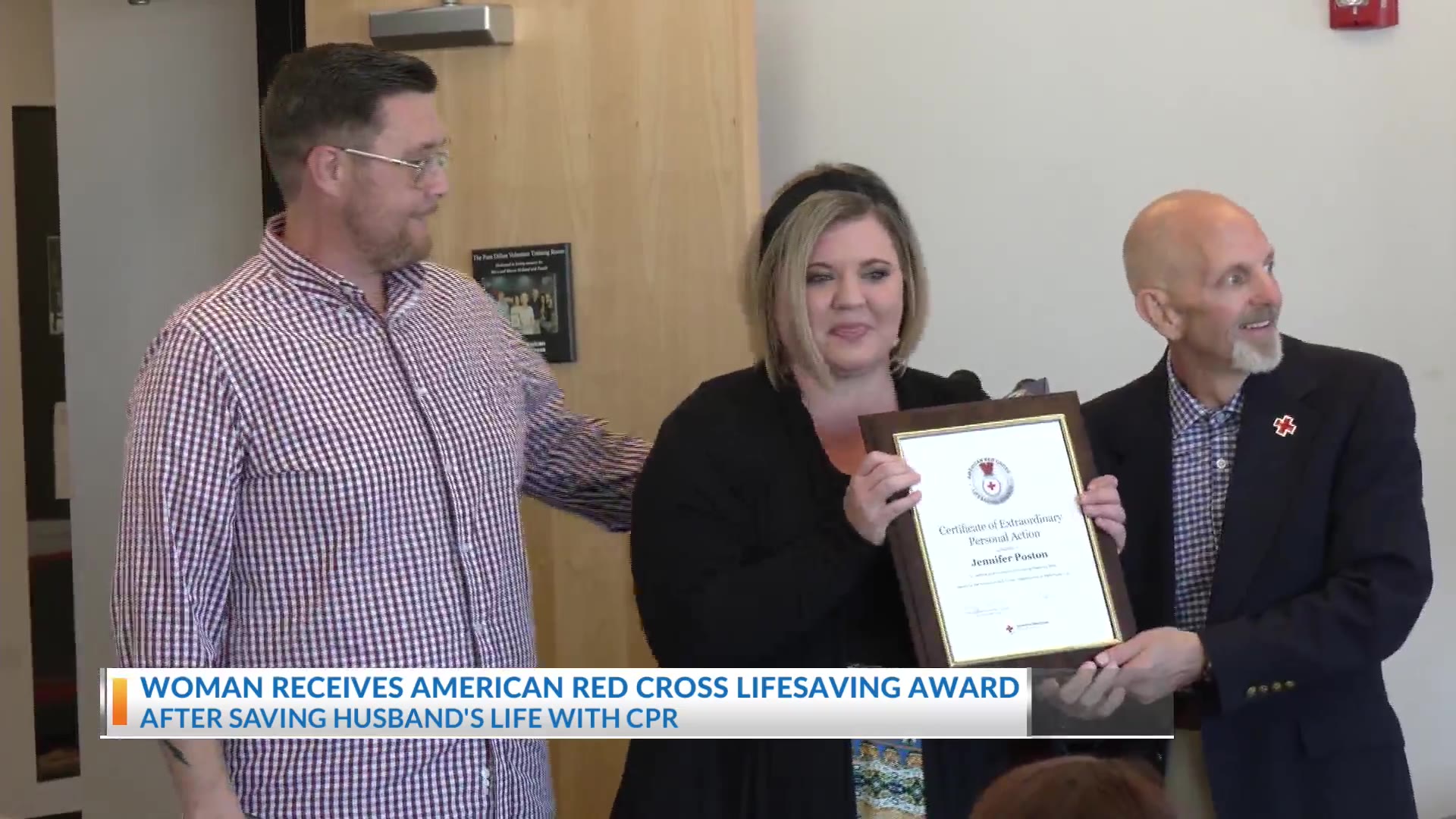Red Cross honors woman after saving husband’s life with CPR – WCBD News 2