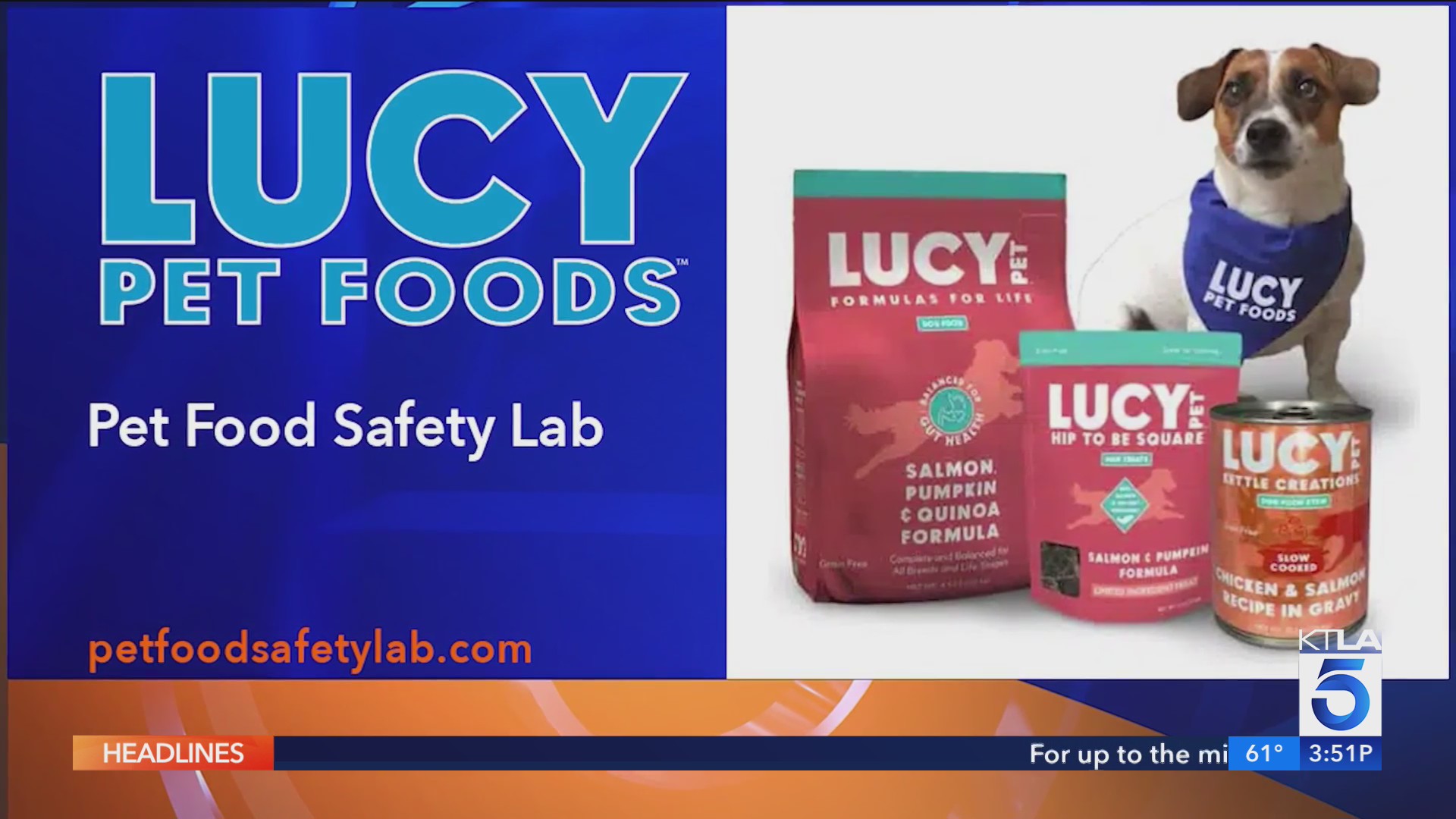 State-of-the-art lab tests pet food in Irwindale – KTLA