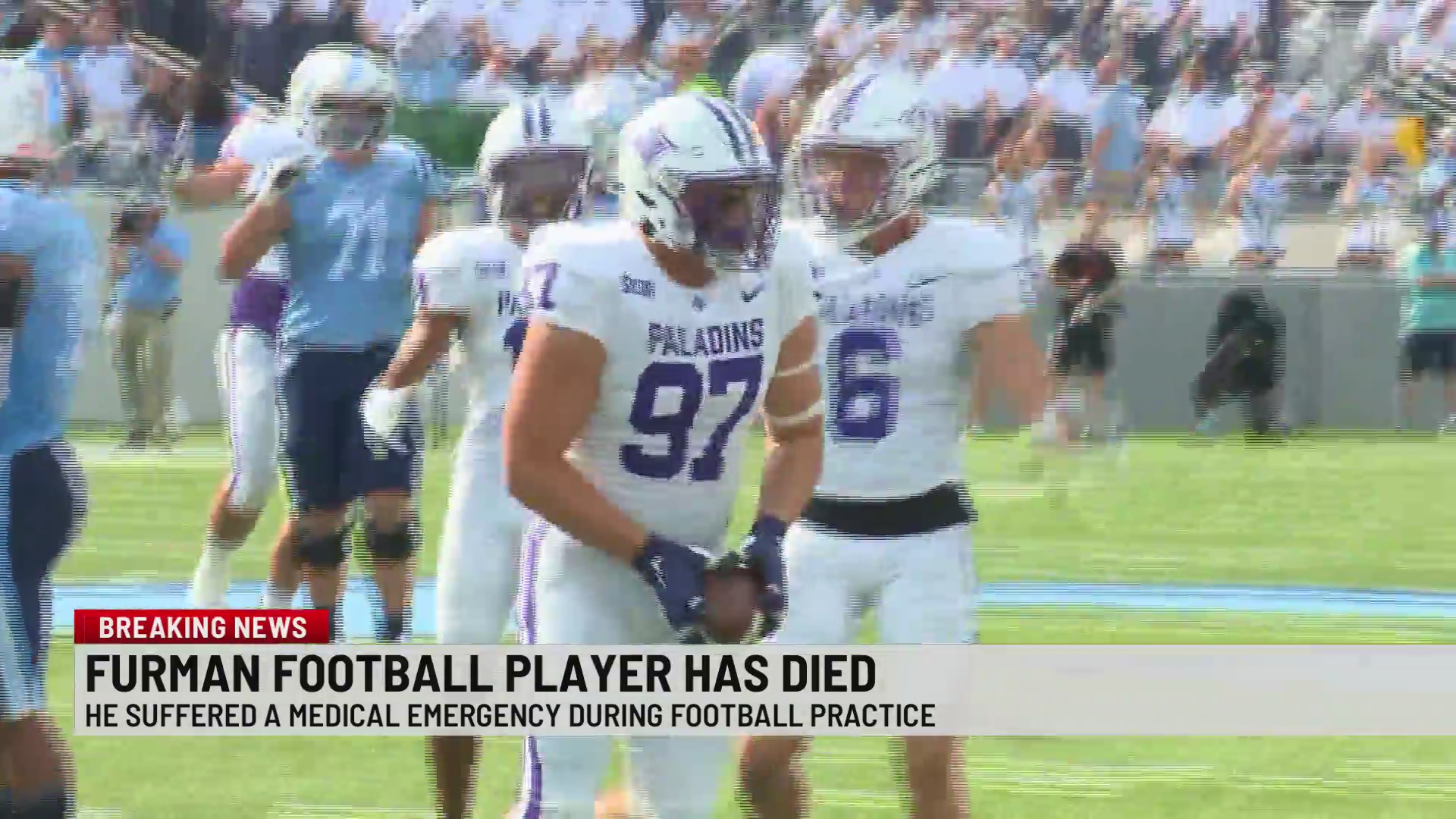 Furman football player passes away after medical emergency – WSPA 7NEWS