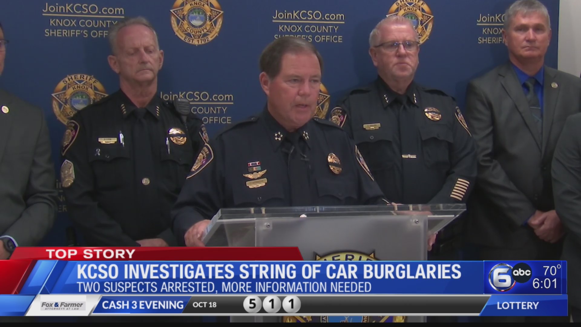 Two arrested in connection to string of Knox County car burglaries ...