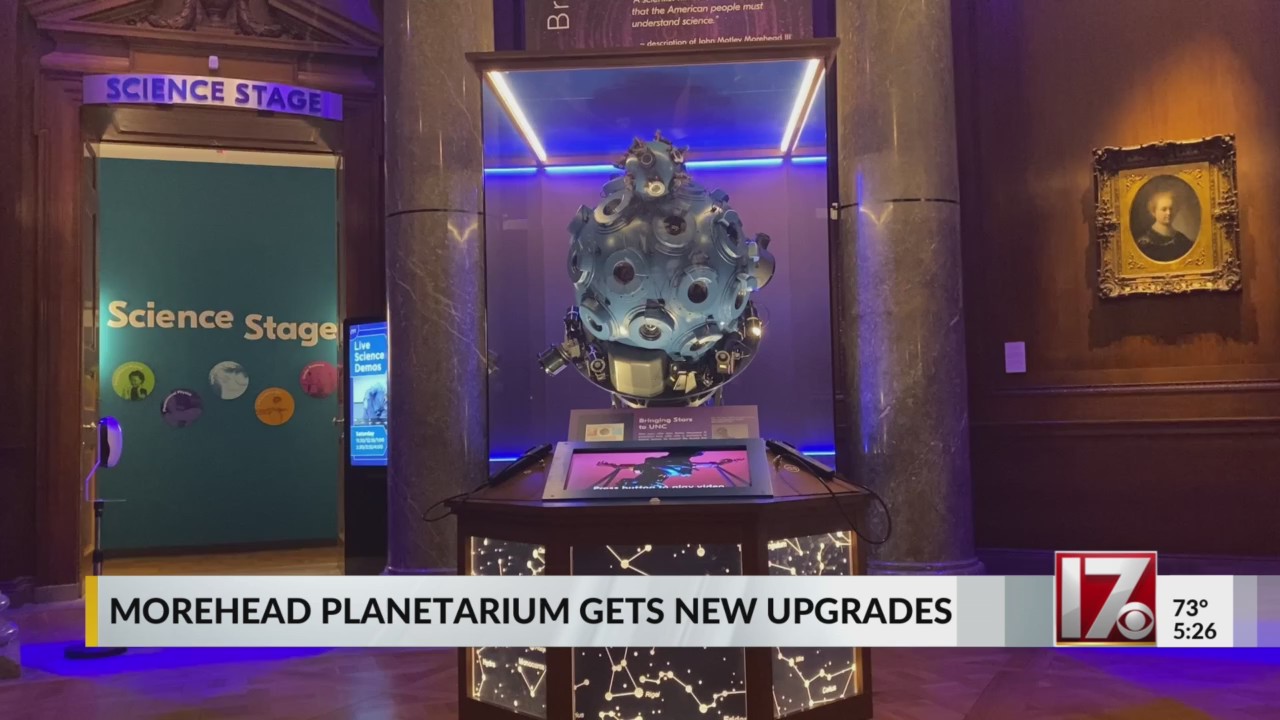 Morehead Planetarium in Chapel Hill gets upgrades – CBS17.com