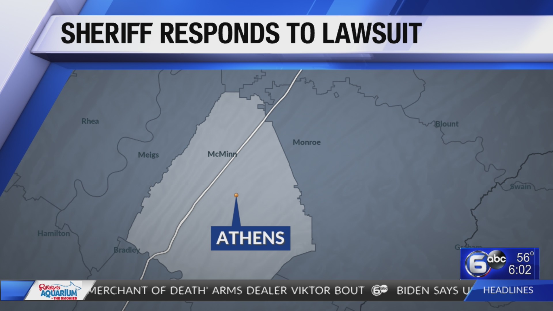 Sheriff responds to lawsuit – WATE 6 On Your Side